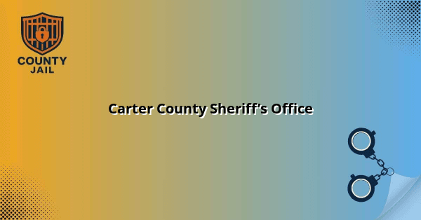 Carter County Sheriff’s Office