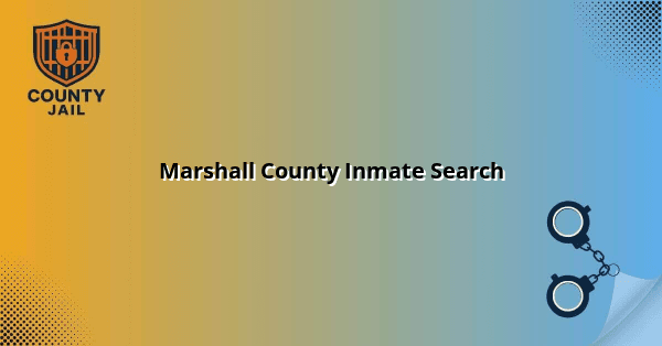Marshall County Inmate Search