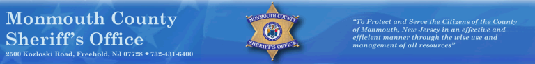 Monmouth County Inmate Search