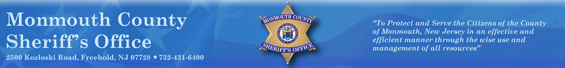 Monmouth County Inmate Search